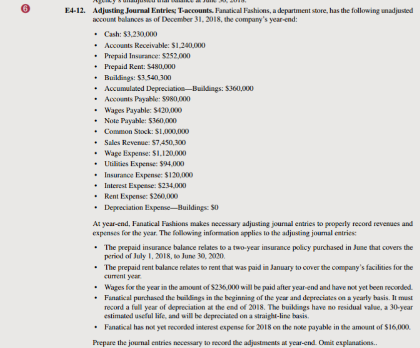 Solved Agency sullaujusieu uld Uddice al Jure JU, 2018 | Chegg.com