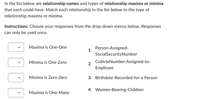 Solved A singular attribute is also known as a unique | Chegg.com