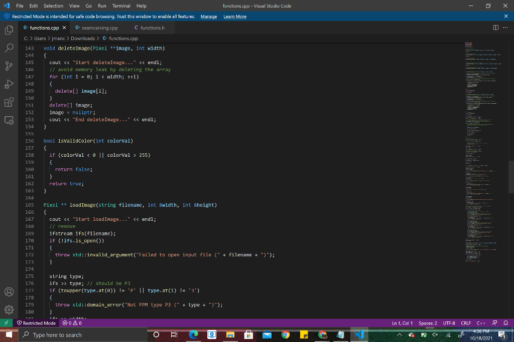 Please help! Code is in C++, all starting code is | Chegg.com