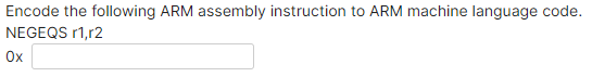 Solved Decode the following ARM machine language code to ARM | Chegg.com