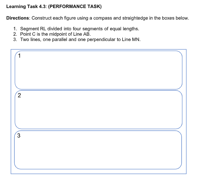 Solved Learning Task 4.3: (PERFORMANCE TASK) Directions: | Chegg.com Solved Learning Task 4.3: (PERFORMANCE TASK) Directions: | Chegg.com
