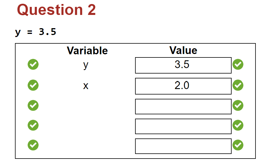 Solved For this activity, you will "draw variable boxes". | Chegg.com