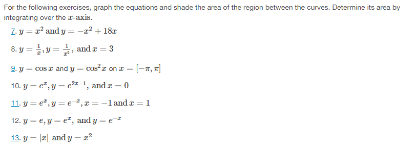 Solved For the following exercises, graph the equations and | Chegg.com