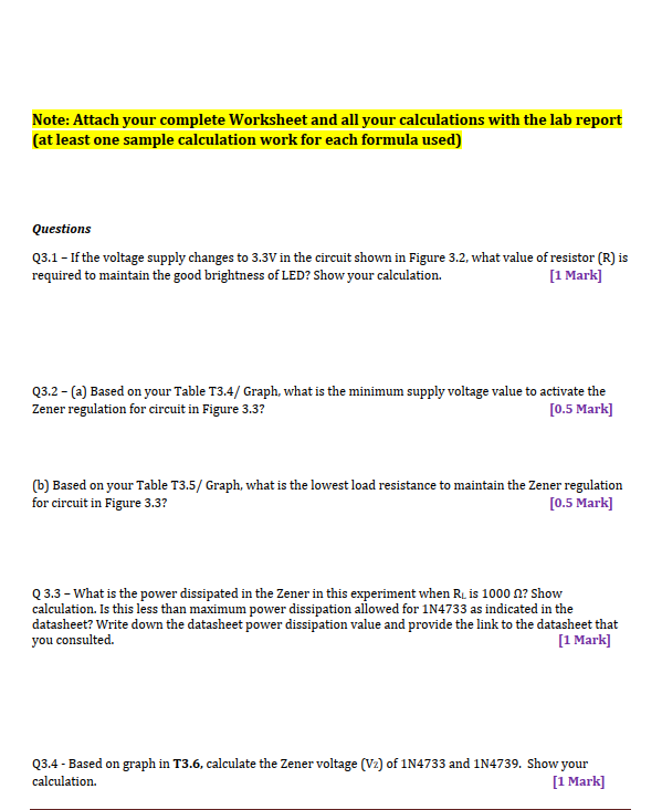 Solved Note: Attach your complete Worksheet and all your | Chegg.com