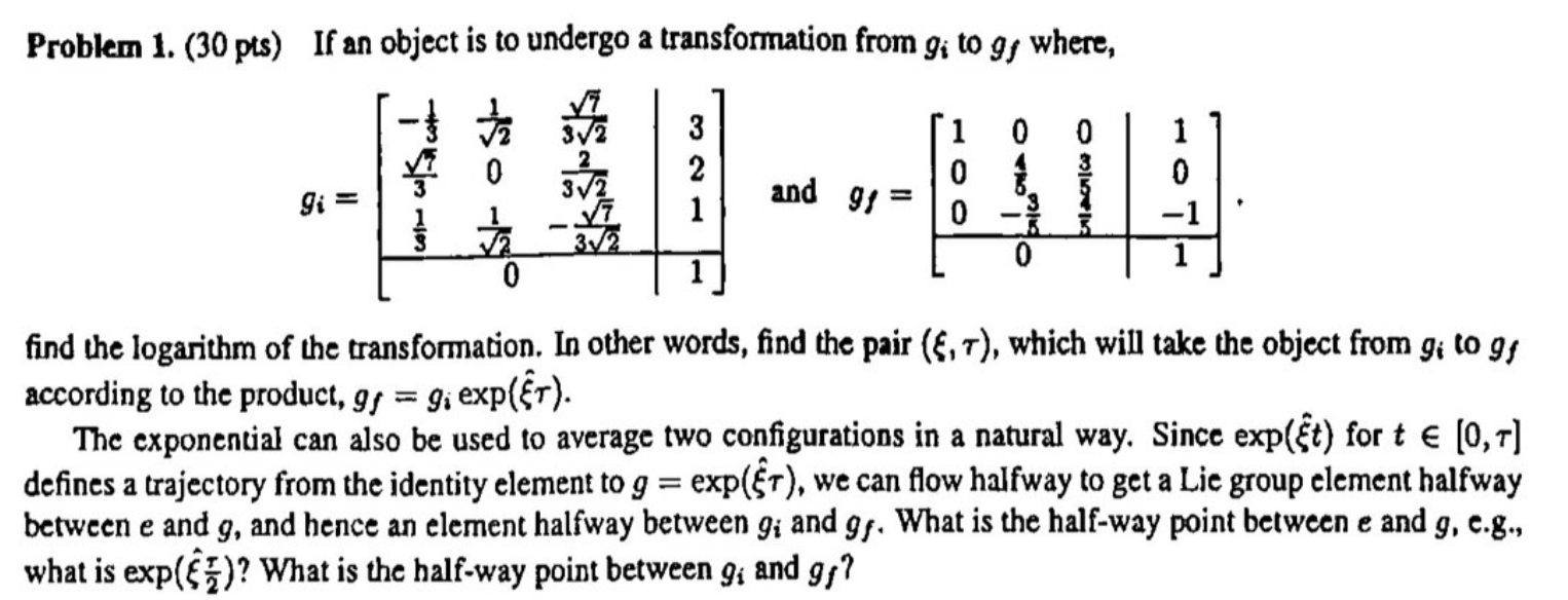 Problem 1. (30 pts) If an object is to undergo a | Chegg.com