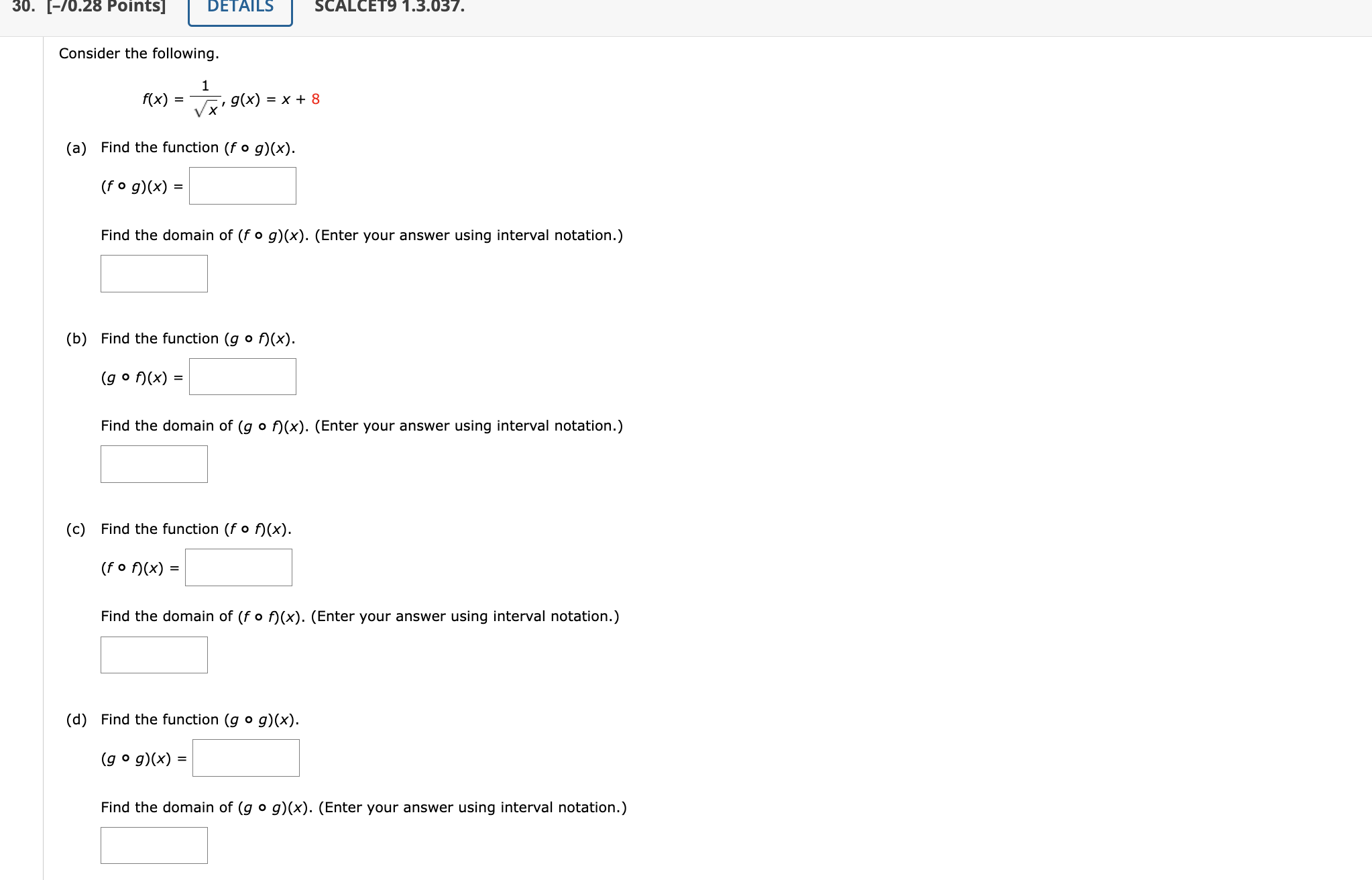 solved-consider-the-following-f-x-x1-g-x-x-8-a-find-the-chegg