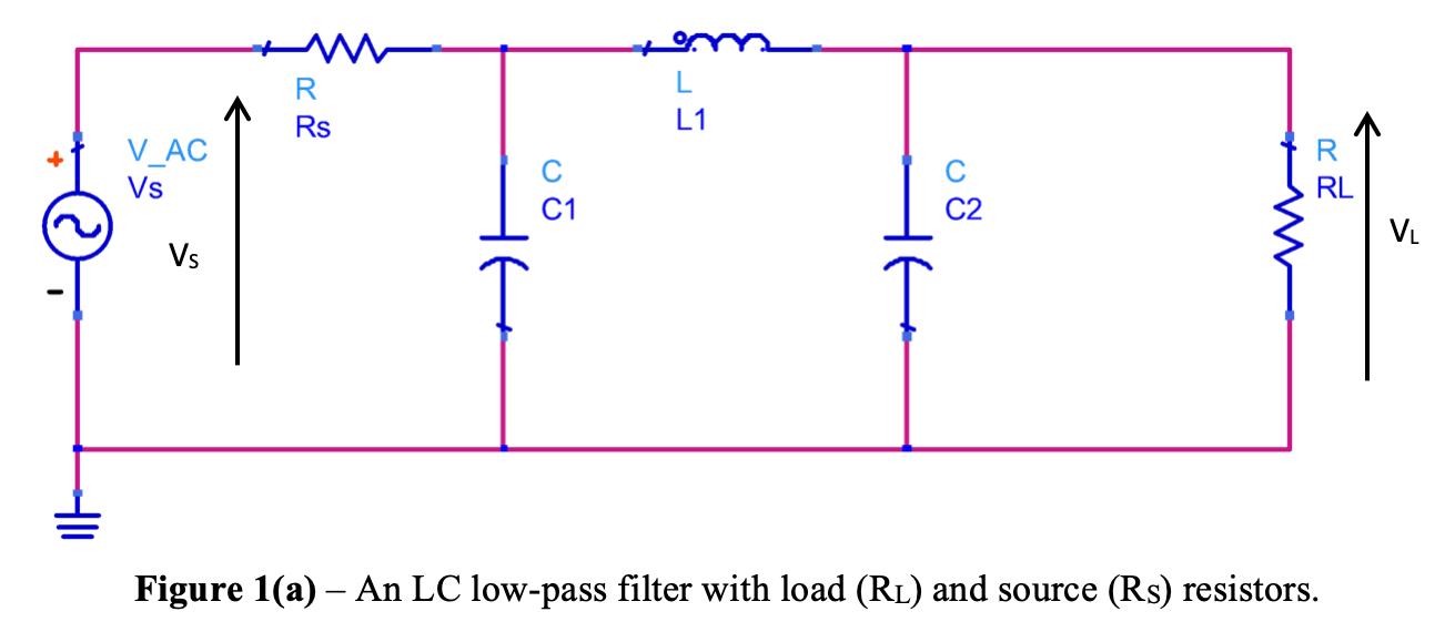 Solved Question 1 Figure 1 shows the schematic of a passive | Chegg.com