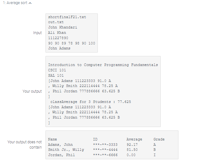 Solved 1) Develop a Java class named Info to | Chegg.com