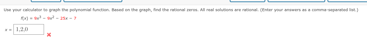 Solved Use your calculator to graph the polynomial function. | Chegg.com