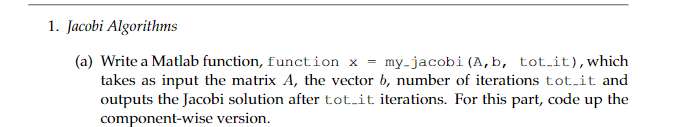 Solved Iterative Solvers for the Poisson Equation The | Chegg.com