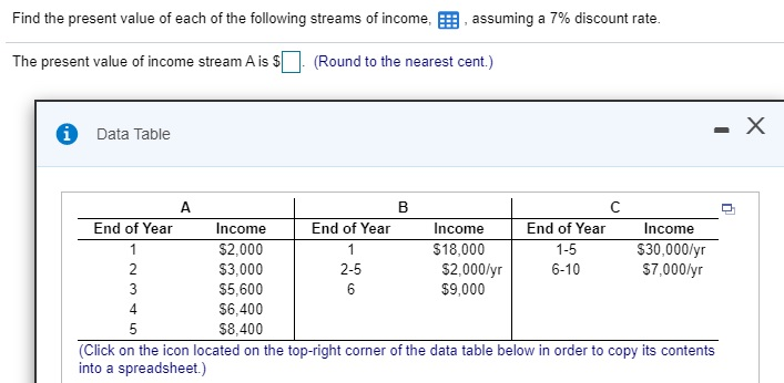 Solved Find the present value of each of the following | Chegg.com