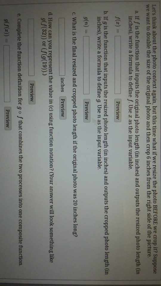 Solved Let's think about the photo context again, but this | Chegg.com