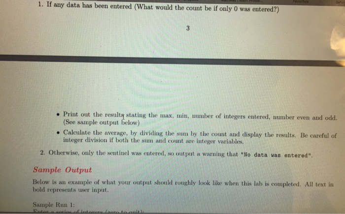 Solved: Topics Using Conditional (11, It-else) Statements ... | Chegg.com