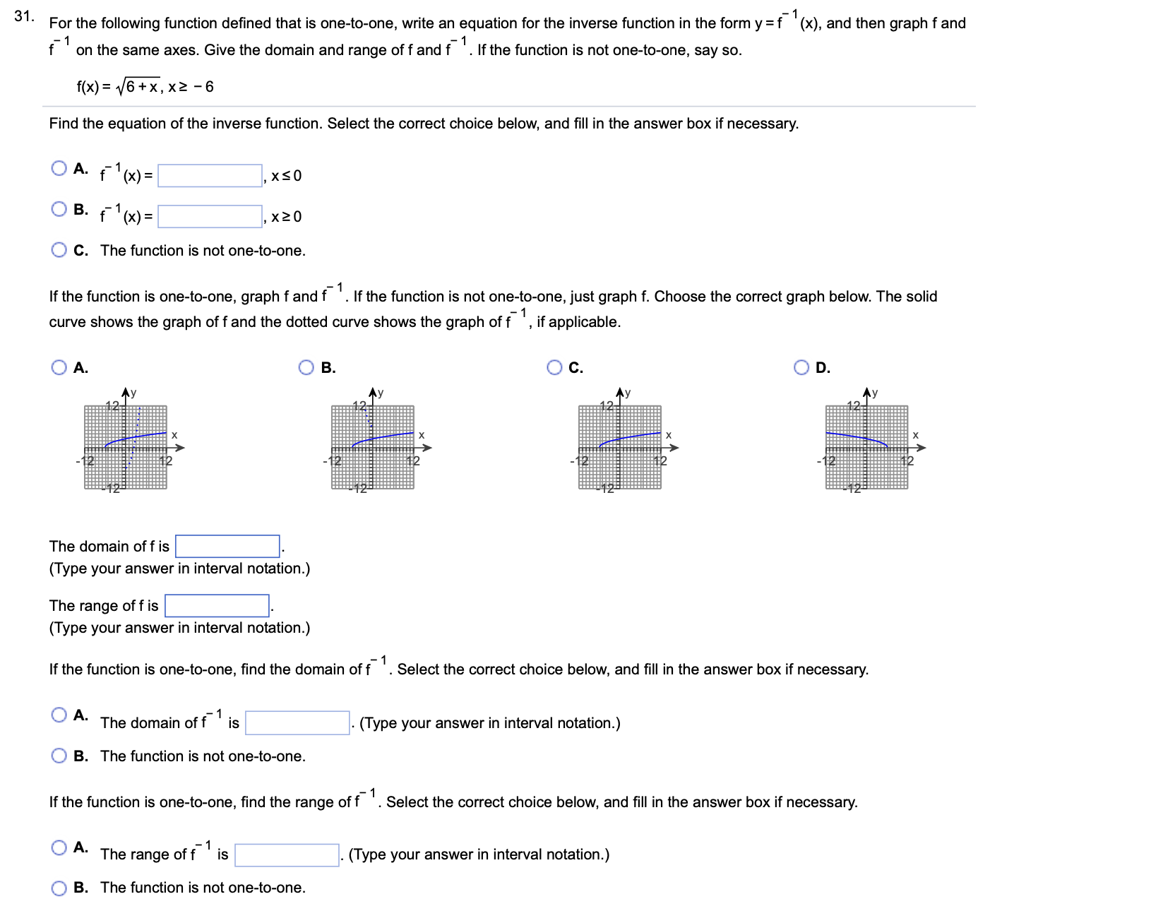 Solved For the following function defined that is | Chegg.com