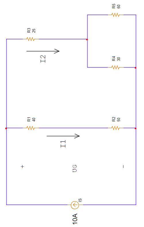 Solved a) Determine I1 using current division. b) Determine | Chegg.com