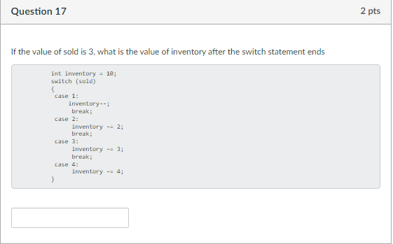 Solved What is the output of the following code if age has a | Chegg.com