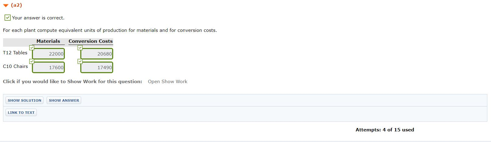 Solved Problem 16-3A (Part Level Submission) Thakin | Chegg.com
