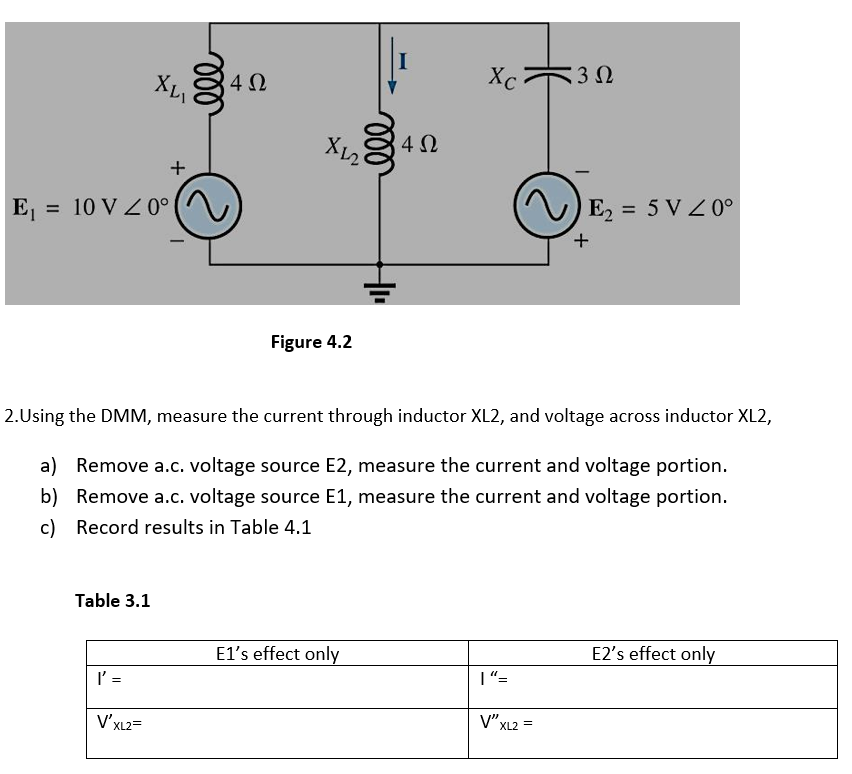 Solved Figure 4.2 .Using the DMM, measure the current | Chegg.com