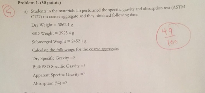 Solved Problem 1. (50 points) a) Students in the materials | Chegg.com