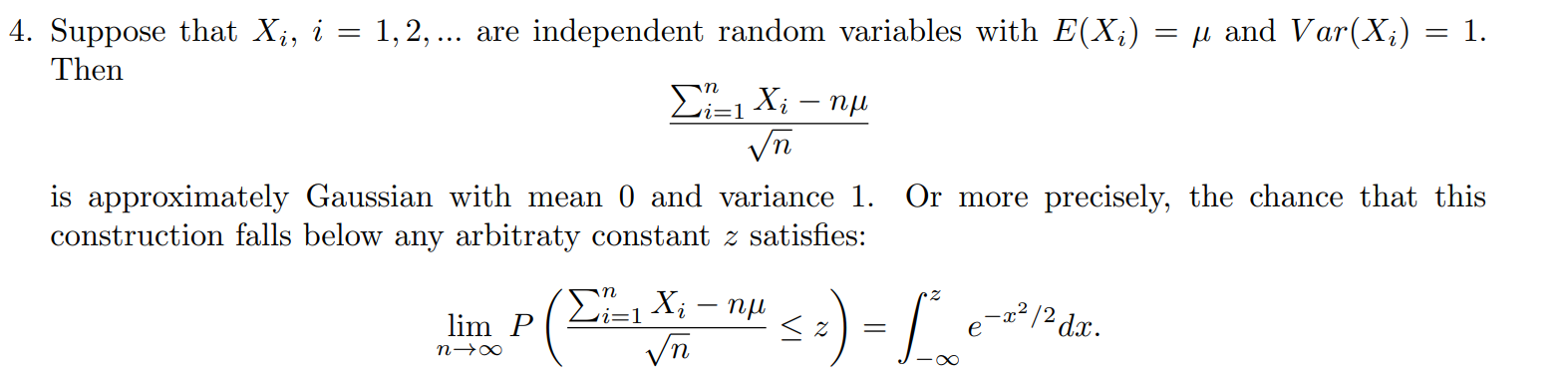 Solved Suppose that Xi,i=1,2,… are independent random | Chegg.com