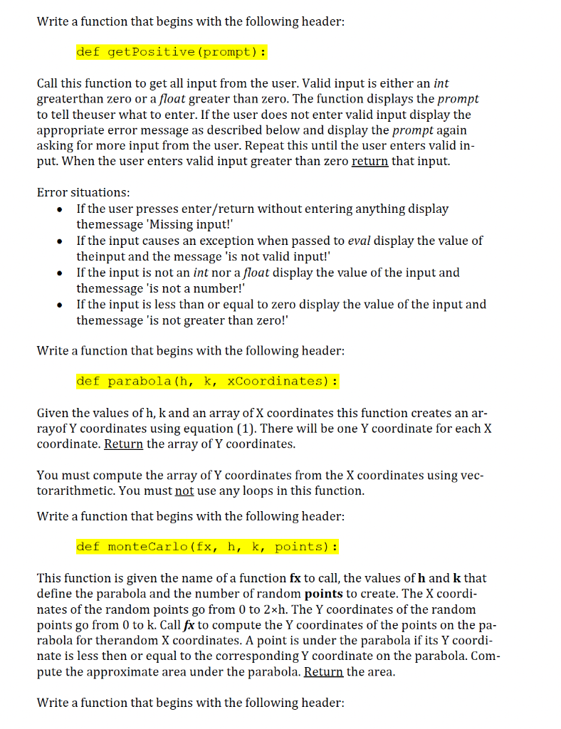 Solved Ouestion 2 The purpose of this question is to write a | Chegg.com