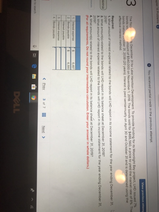 Solved apter 14 Problems O You received partial credit in | Chegg.com