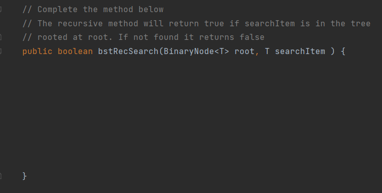 Solved Complete The Method Below The Recursive Method 8954