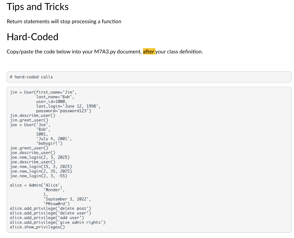 Solved This assignment will continue with the class you | Chegg.com