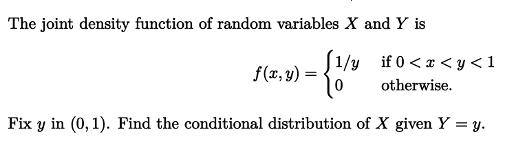 Solved ANSWER THIS NOT PHOTO: For X and Y as above, find | Chegg.com