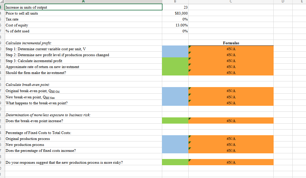 Increase in units of output Price to sell all units | Chegg.com