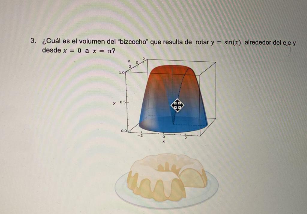 Solved What is the volume of the "sponge cake" resulting | Chegg.com
