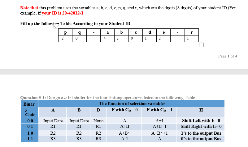 Solved Subject ﻿microprocessor Note That This Problem Uses