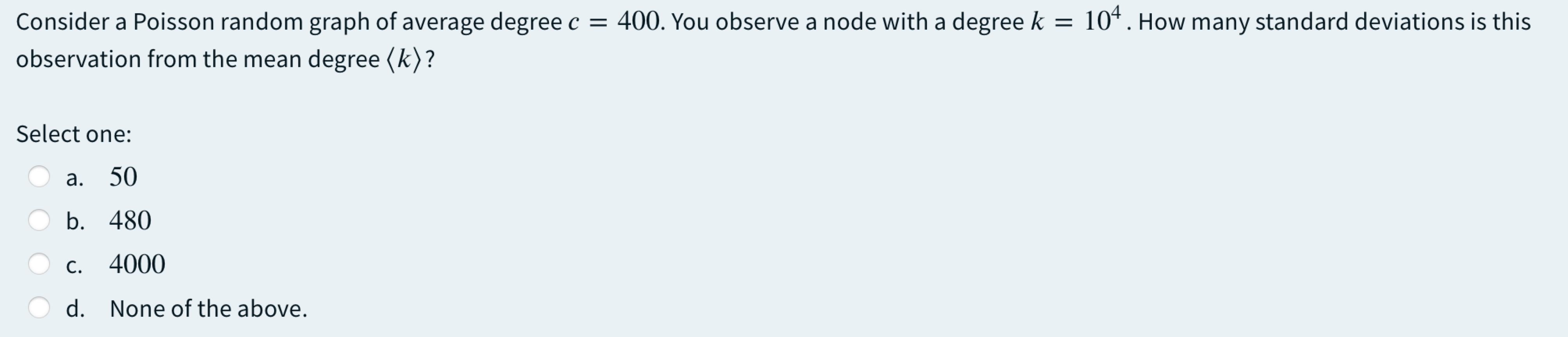 Solved a = 104. How many standard deviations is this | Chegg.com