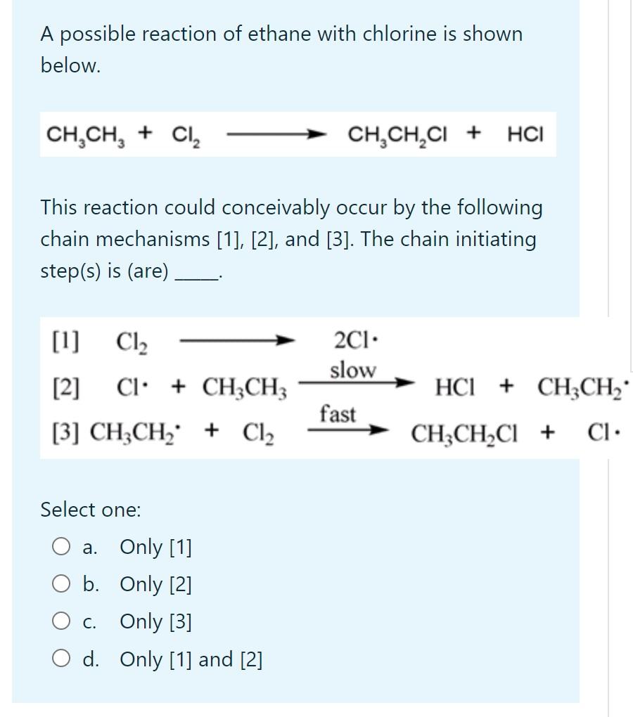 Solved How many monochlorination products (constitutional | Chegg.com