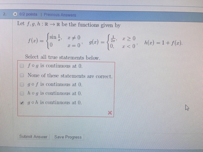 Solved Let f, g, h : R rightarrow R be the functions given | Chegg.com