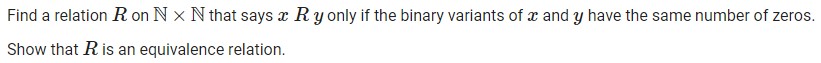 Solved Find a relation R on N×N that says xRy only if the | Chegg.com