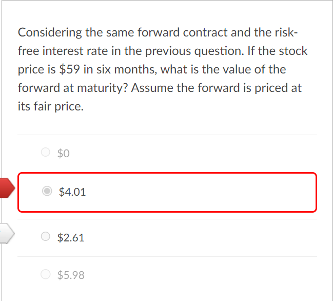 Solved Considering the same forward contract and the | Chegg.com