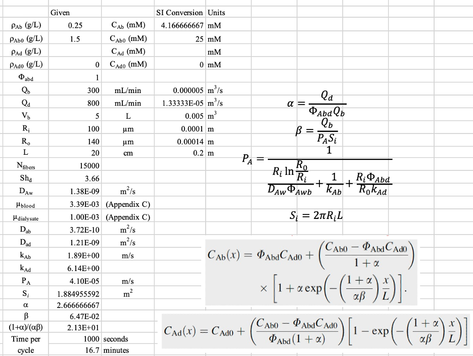 Solved Quantitative Solution of Challenge Problem from Class | Chegg.com