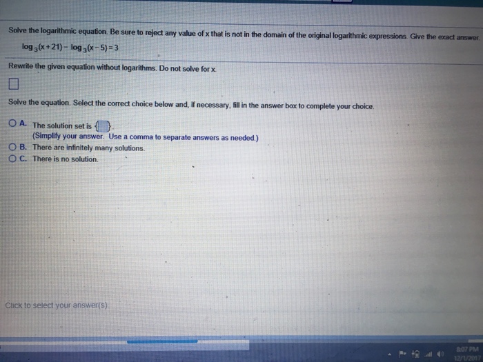 How To Find The Value Of X In A Log Equation - Tessshebaylo