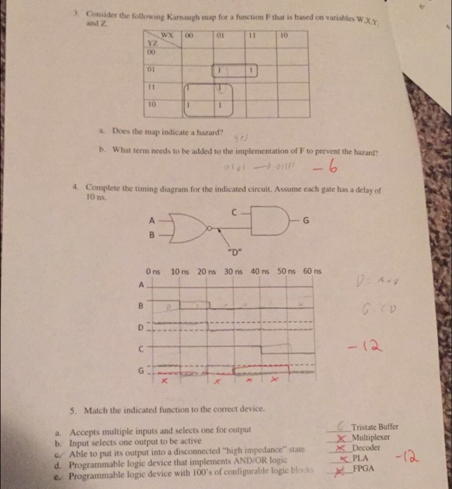 Solved 1. Using a truth table and a 4-variable Karnaugh Map, | Chegg.com