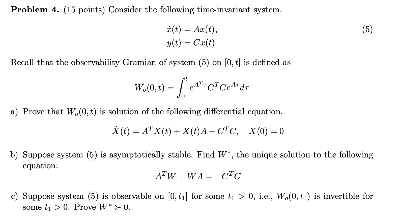 Solved GIVE ME THE SOLUTION, EXPLANATIONS AND PROOFS FOR ALL | Chegg.com