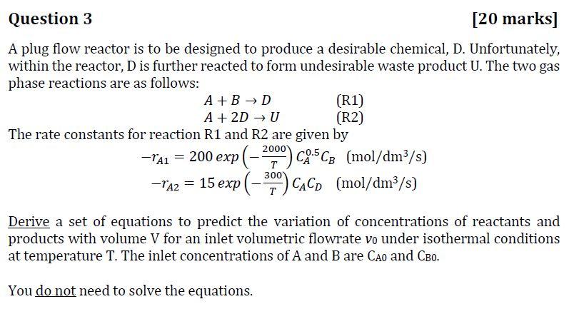 Solved Chemical Engineering Problem! (Chemical | Chegg.com