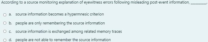 Solved According to multiple trace theory, in retrograde | Chegg.com