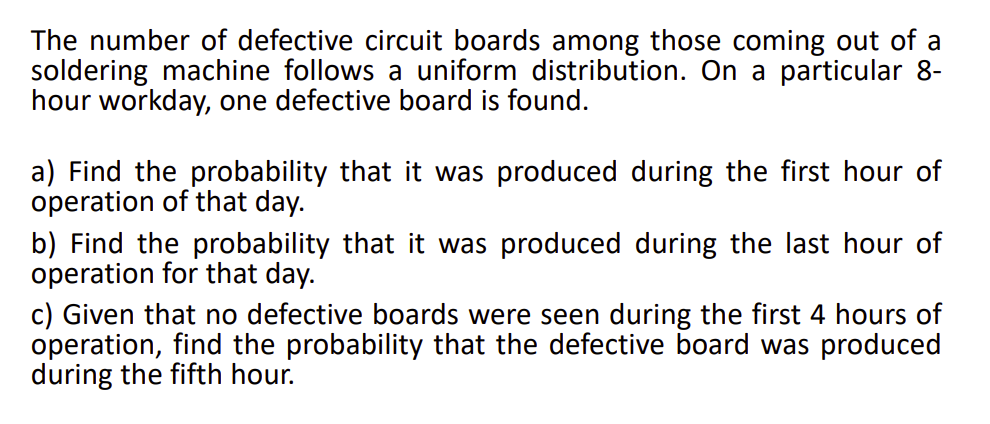 Solved The number of defective circuit boards among those | Chegg.com