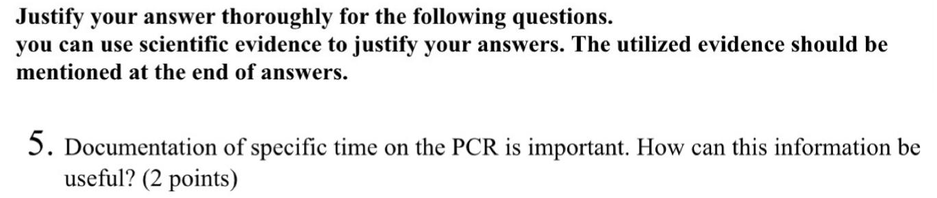 Solved Justify your answer thoroughly for the following | Chegg.com