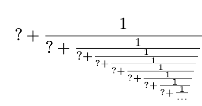 Solved Infinite fractions. a) Calculate the continued | Chegg.com