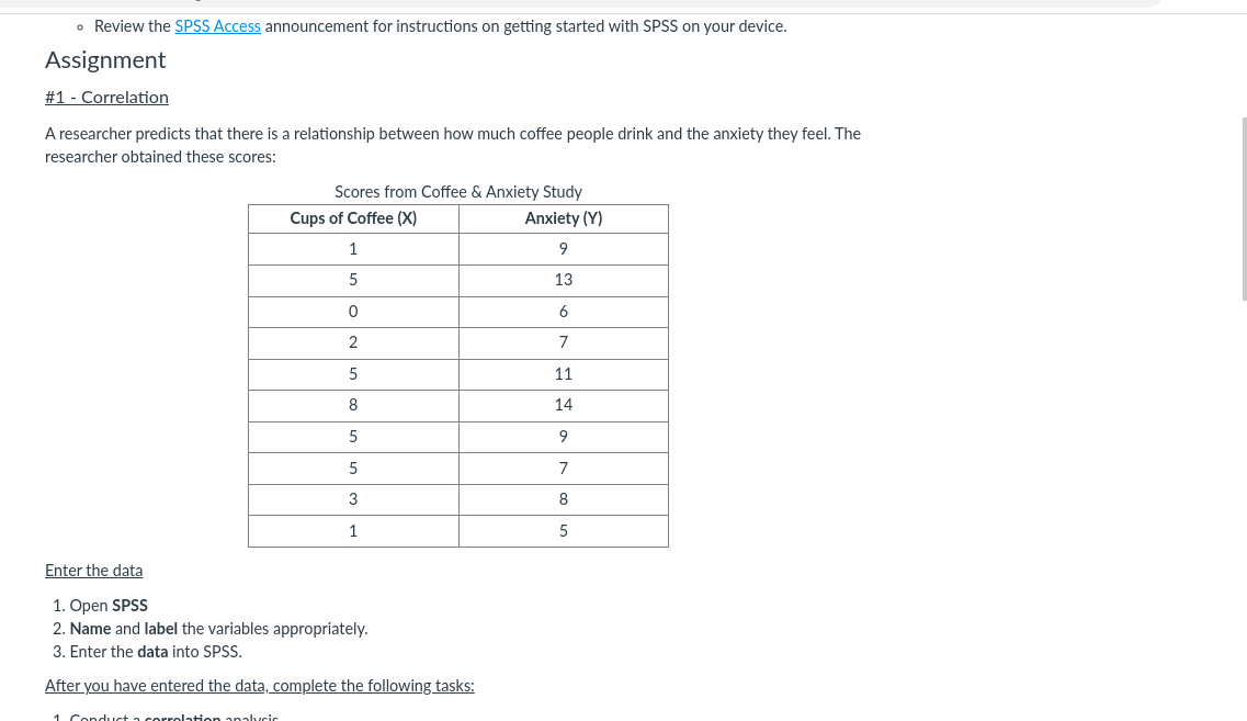 Solved LILCI LITE Lucu 1. Open SPSS 2. Name and label the | Chegg.com