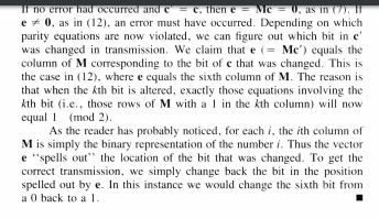 18. (a) Explain why the Hamming code in Example 4 | Chegg.com