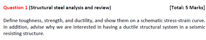 Solved Question 1 (Structural steel analysis and review) | Chegg.com