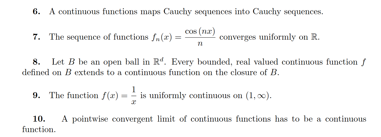 Solved Mark the answers as ”TRUE” or "FALSE" on the front | Chegg.com